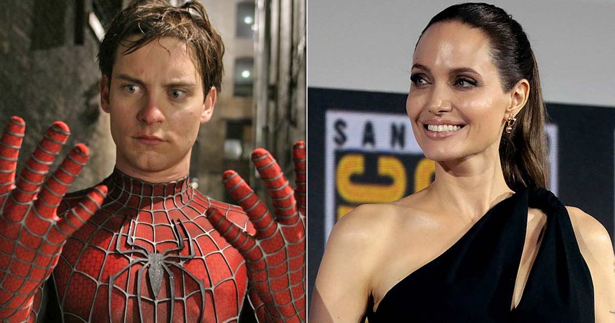 Angelina Jolies Hotness In Tobey Maguires Spider Man Makers Planned